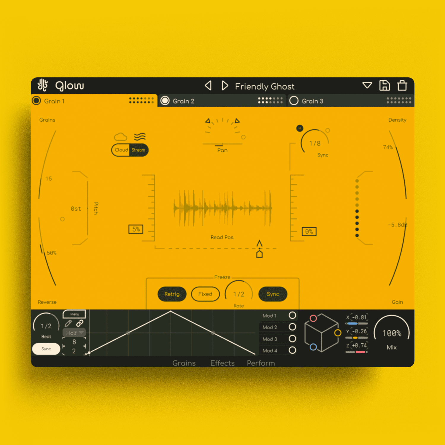 Glow Mass Granulator Au Vst3 Plugin Lese